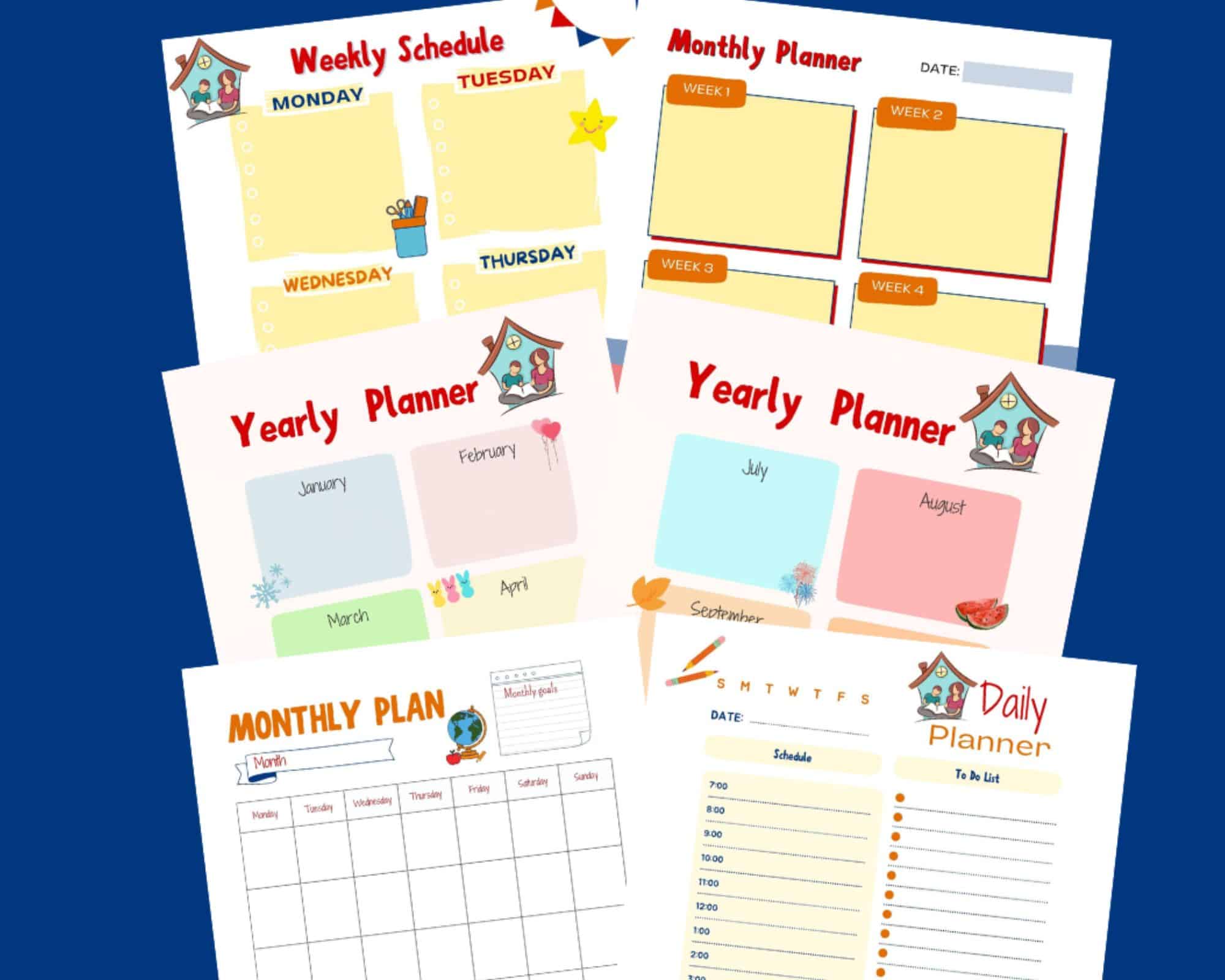 Simple 1st Grade Homeschool Schedule for Kids That Really Works - A ...