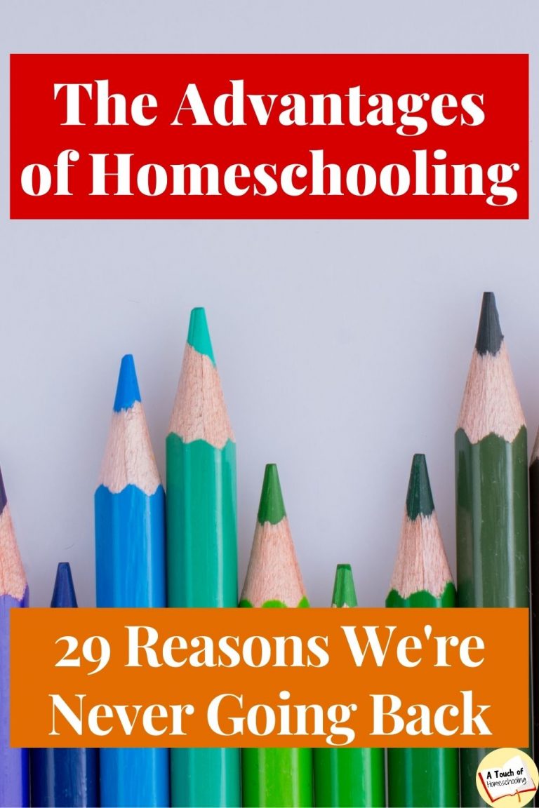 The Advantages of Homeschooling: 29 Reasons We're Never Going Back